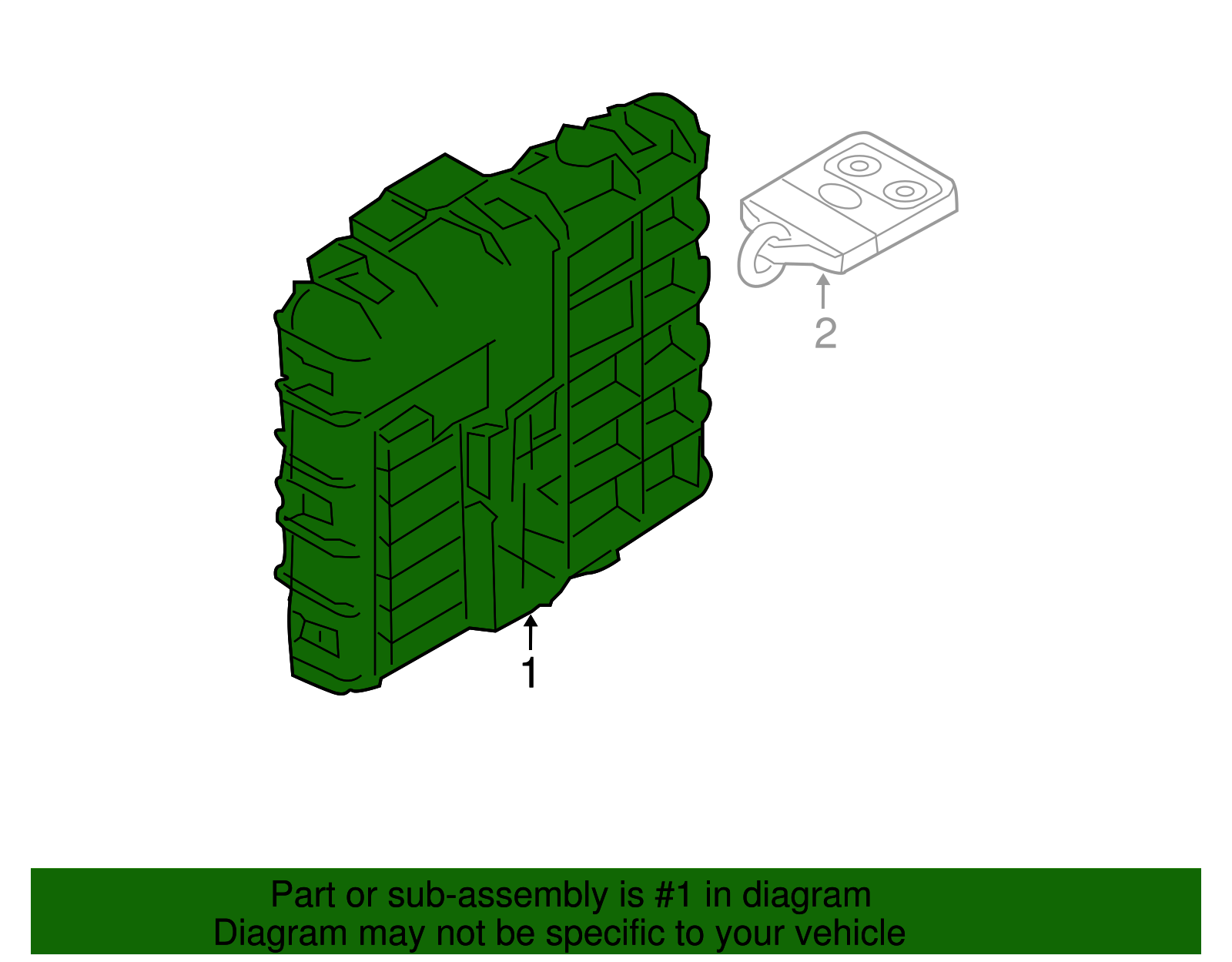 Original 2008-2012 Ford Control Module BL8Z-15604-B | Levittown Ford Parts
