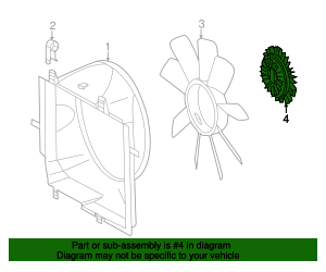 112-200-01-22 - Engine Cooling Fan Clutch 1998-2003 Mercedes-Benz ...
