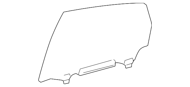 2010-2015 Toyota 2010-2015 Toyota - Door Glass 68104-47051 | Sparks Parts