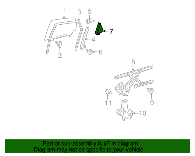 67488-47041 - Seal 2010-2015 Toyota | Ourisman Toyota Parts