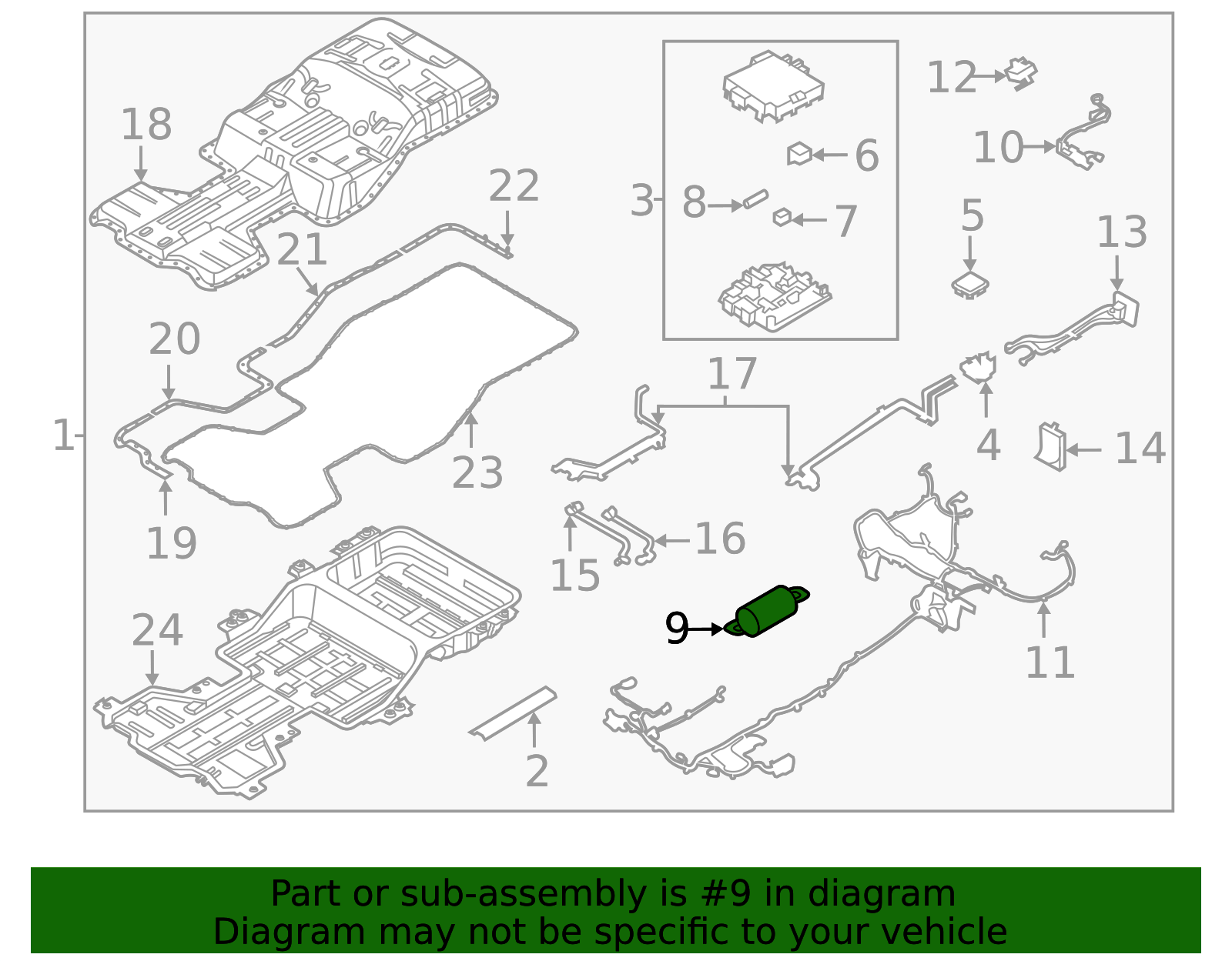 2020-2021 Hyundai Ioniq Fuse 375F2-G7300 | Retail Performance Auto Parts