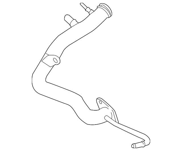 31368460 - Inlet Pipe - 2015-2021 Volvo | Volvo OEM Parts Direct