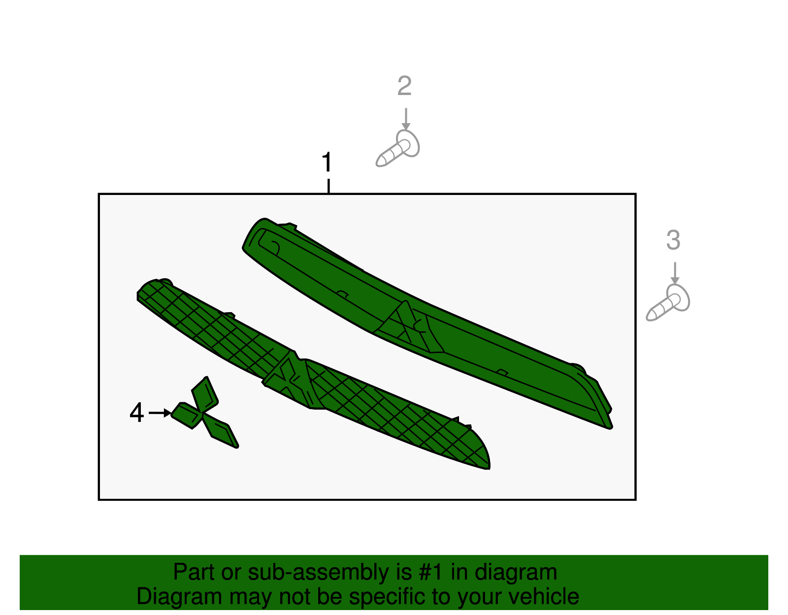 2008-2015 Mitsubishi Lancer Grille Assembly 7450A093 | OEM Parts Online