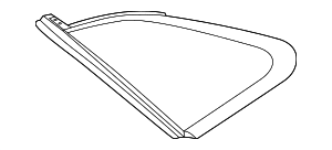 87820-L3100 - Quarter Glass 2021-2024 Kia K5 | Kia.Parts Store