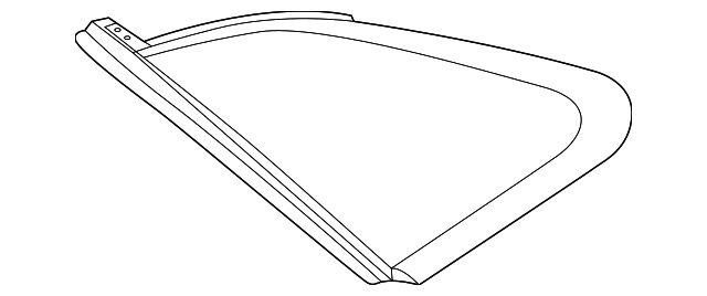 87820-L3100 - Quarter Glass 2021-2024 Kia K5 | Kia.Parts Store