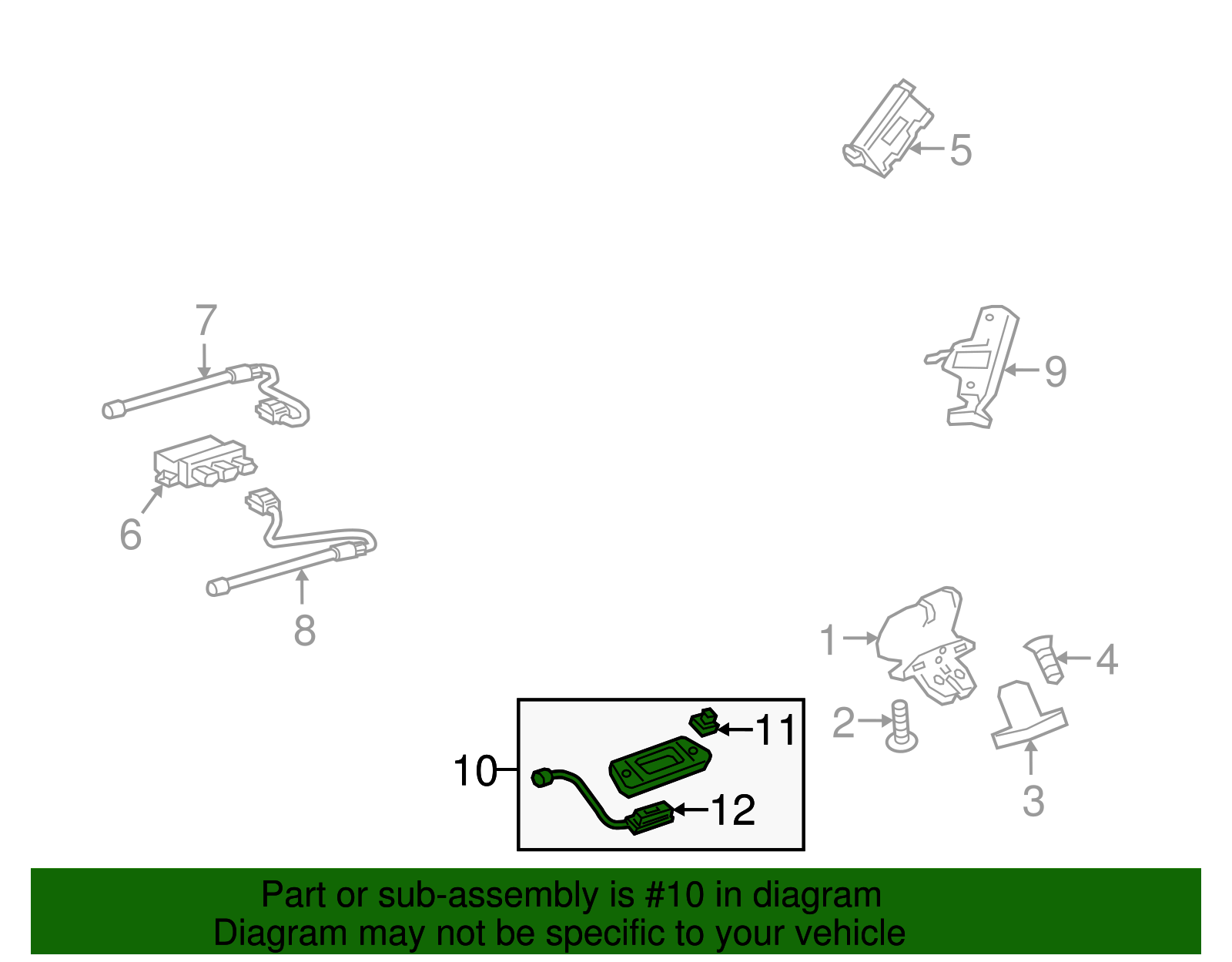 2018-2024 Chevrolet Applique 85573135 GM | GMPartsDirect.com