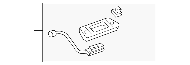 2018-2021 Chevrolet Traverse Black Rear Closure Fixed Handle Applique ...