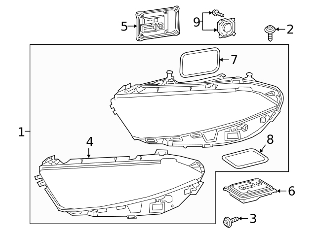 177-906-05-01 - Headlamp Assembly - 2019-2021 Mercedes-Benz ...