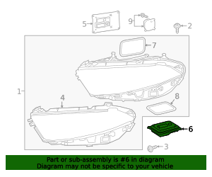 177-900-38-03 - Headlight Control Module 2019-2022 Mercedes-Benz ...