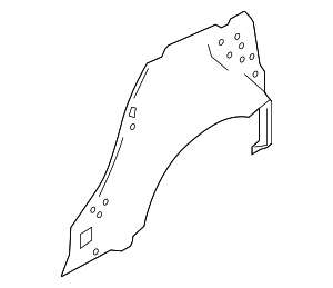 G6710-4GAMA - Outer Wheelhouse 2014-2020 Infiniti Q50 | INFINITI Parts ...