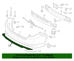 2014-2015 Kia Optima Lower Cover 86690-4C700 | TascaParts.com