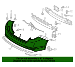 2014-2015 Kia Optima Bumper Cover 86611-2T500 | TascaParts.com