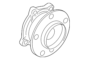 Genuine OEM BMW Front Right or Left Wheel Hub & Bearing - 07-18 X5 08 ...