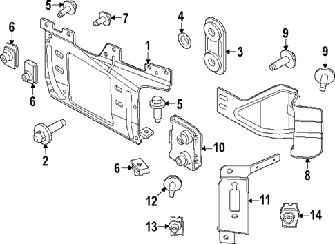 Bumper & Components - Front for 2024 Ford F-350 Super Duty | Varsity Ford