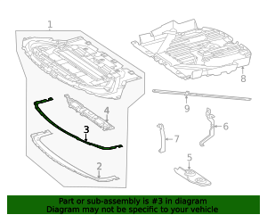 190-885-95-01 - Spoiler Insulator 2018-2020 Mercedes-Benz AMG® GT R ...