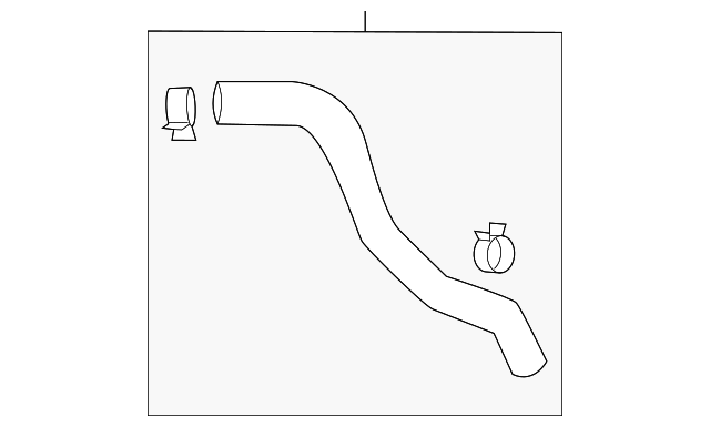 25450-P2500 - Overflow Hose 2021-2023 Kia Sorento | Kia.Parts Store