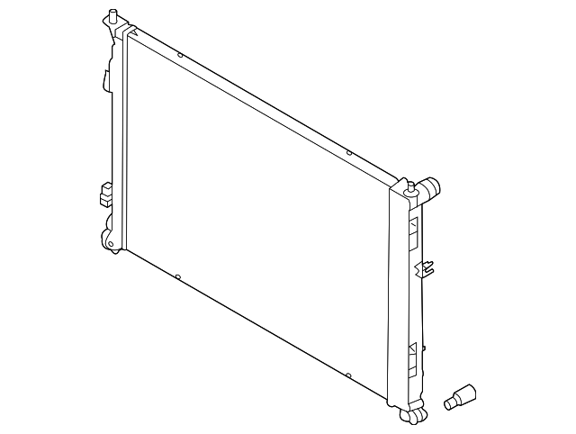 25310-R5500 - Radiator 2021-2025 Kia Sorento | Kia.Parts Store