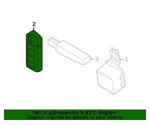 89904-WB001 - Transmitter - 2017-2020 Toyota | OEM Genuine Toyota Parts