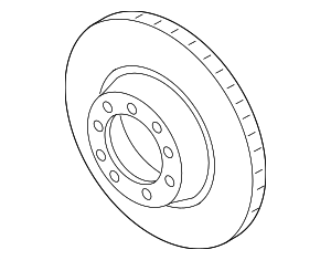 2014-2024 Porsche Disc Brake Rotor 9GT-615-601-D | Online Porsche Parts