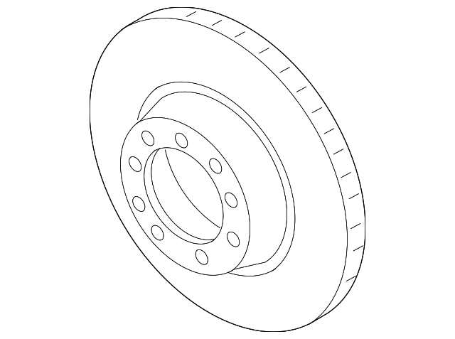 2014-2024 Porsche Disc Brake Rotor 9GT-615-601-D | Online Porsche Parts