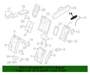 8T0-885-681 - Release Handle 2008-2017 Audi | Audi OEM Parts