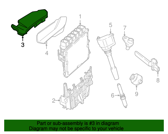 Genuine BMW 12-90-8-578-818 | Cover | FREE Shipping on Most Orders $499 ...