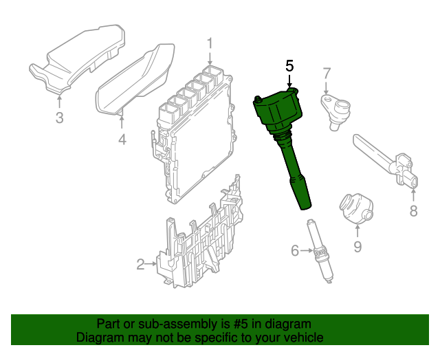 Genuine BMW 12-13-8-643-360 | Ignition Coil | FREE Shipping on Most ...
