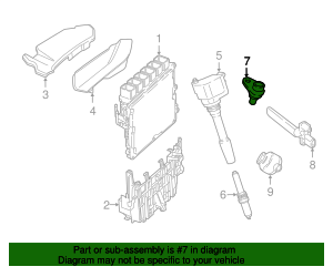 13627633958 - 2013-2023 BMW Engine Camshaft Position Sensor (13-62-7 ...