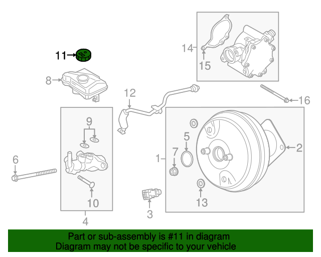 2017-2020 Volvo Reservoir Cap 32256527 | TascaParts.com