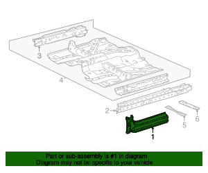 04641-T3L-A00ZZ - Panel, L Side Sill - 2013-2017 Honda Accord | Honda ...