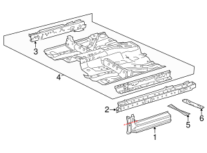 2013-2017 Honda Accord Panel, R Side Sill 04631-T2F-A00ZZ | OEM Parts ...