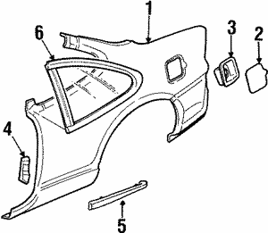 Buy New Quarter Panels for GM | GMPartsNow