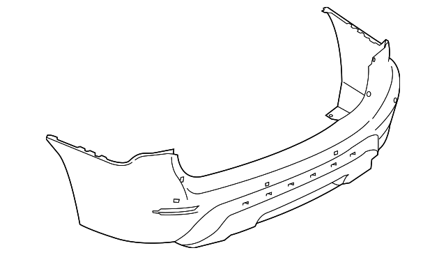 2017-2018 Nissan Pathfinder Bumper Cover 85022-9PF0H | Nissan Parts Store