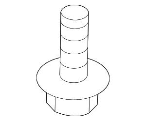 2017-2021 Nissan Bumper Cover Bolt 01456-0040U | QuirkParts