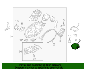 2012-2024 Porsche Headlight Control Module 9A7-907-357-00 ...