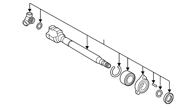 43030-33070 - 2021-2024 Toyota - Inner Cv Joint | Nucar Toyota Parts
