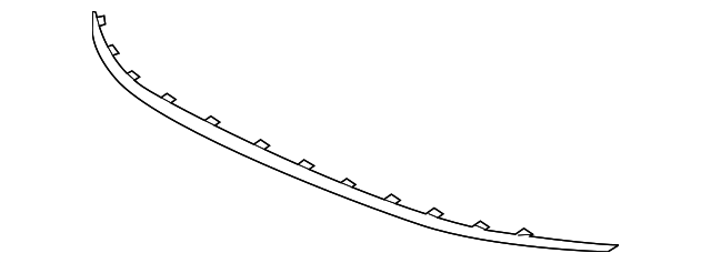 71503-T3L-A51 - Molding, Rear Bumper - 2016-2017 Honda Accord | All ...