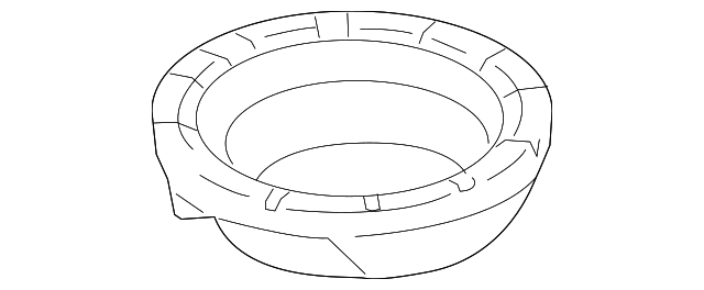 Genuine BMW 33-53-6-775-751 | Upper Spring Insulator | FREE Shipping on ...