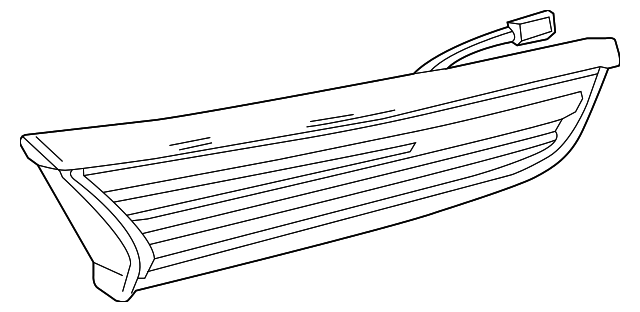 26218070 - Rear Closure Auxiliary Signal Lamp 2017-2019 Buick LaCrosse ...