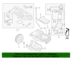 Genuine Oil Filter Housing Screw for 2018-2023 Land Rover | Land Rover ...