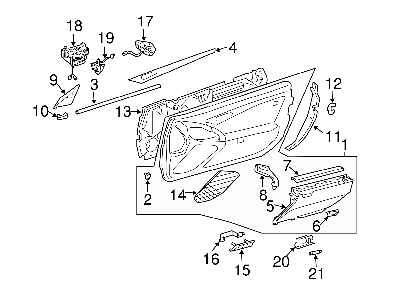 230-720-01-66-64 - Closure 1994-2012 Mercedes-Benz | Mercedes-Benz USA ...