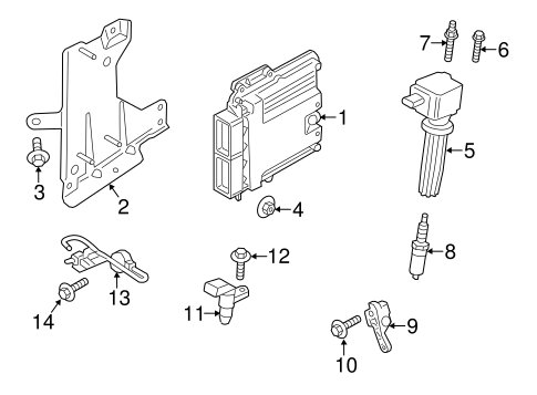 Control Modules for 2014 Lincoln MKZ | TascaParts.com