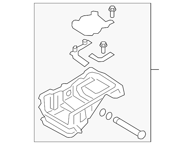 2009-2021 Nissan GT-R Oil Pan 11110-38B0A | TascaParts.com