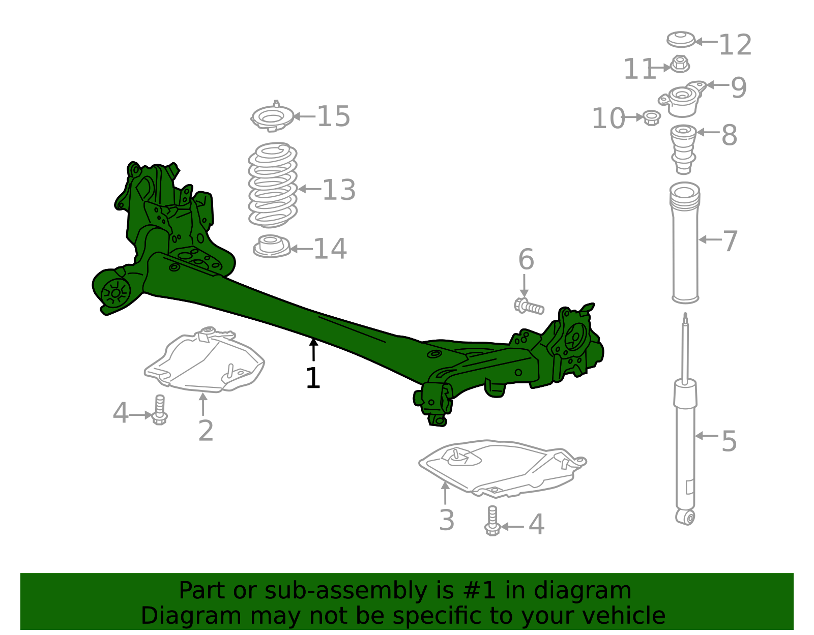 2019-2024 Mazda 3 Axle Beam BDWP-28-B0XG | RealMazdaParts.com