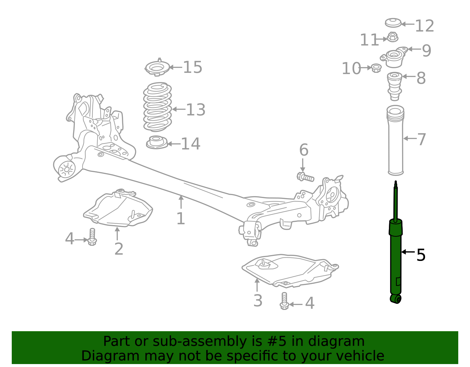 BDWR-28-700A - 2019-2024 Mazda 3 - Shock Absorber | Mazda Parts Factor