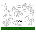 2011-2024 Subaru Engine Oil Pan Gasket 11122AA350 | Subaru Parts Store