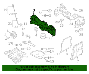 13108AA230 - Timing Cover 2019-2024 Subaru Forester | Subaru Direct ...