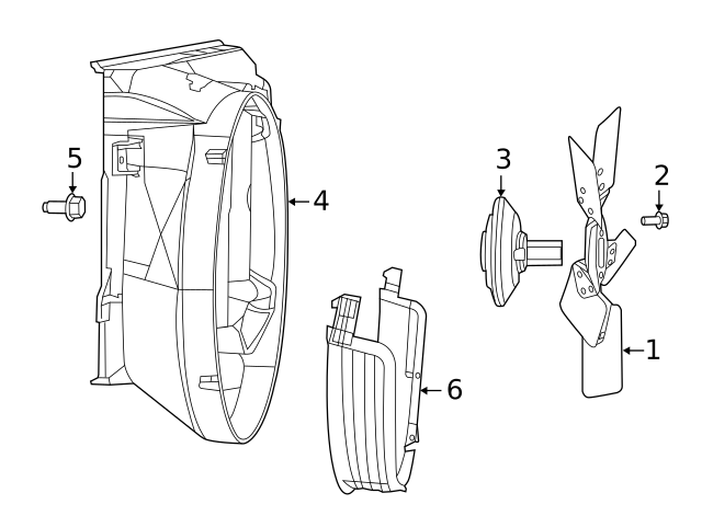 2019 Ram Fan Shroud 68359839AB | TascaParts.com
