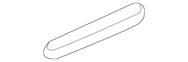 Genuine Toyota Bumper Cover Protector part# 52541-02020 for 2003-2008 ...