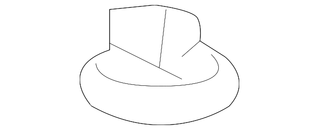 2003-2008 Toyota Bumper Cover Bracket 52147-02030 | Toyota Parts Center